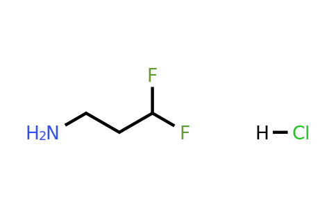 1010097-89-8 | 3,3-Difluoropropan-1-amine hydrochloride - Moldb