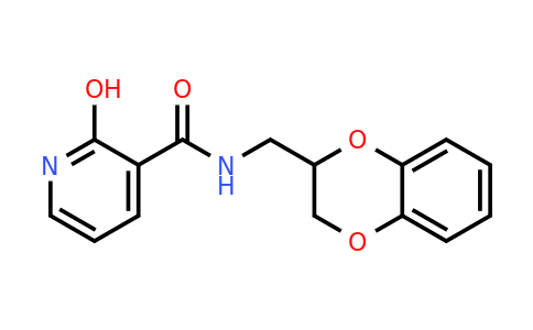 1031125-22-0 | n-[(2,3-dihydro-1,4-benzodioxin-2-yl)methyl]-2-hydroxypyridine-3-carboxamide - Moldb