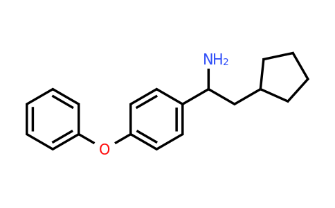 1041587-85-2 | 2-Cyclopentyl-1-(4-phenoxyphenyl)ethan-1-amine - Moldb