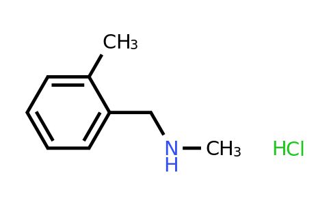 1071580-83-0 | N-methyl-1-(o-tolyl)methanamine hydrochloride - Moldb