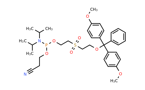 108783-02-4 | 2-((2-(Bis(4-methoxyphenyl)(phenyl)methoxy)ethyl)sulfonyl)ethyl (2-cyanoethyl ...