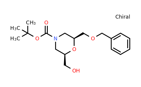 1093085-90-5 | (2S,6R)-tert-butyl 2-(benzyloxymethyl)-6-(hydroxymethyl ...
