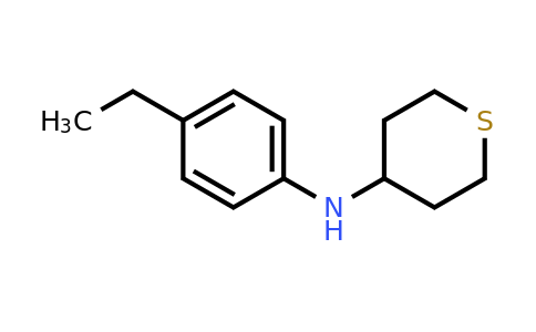 1156987-78-8 | n-(4-Ethylphenyl)tetrahydro-2h-thiopyran-4-amine - Moldb