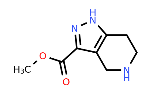 1172883-27-0 | Methyl 4,5,6,7-tetrahydro-1h-pyrazolo[4,3-c]pyridine-3-carboxylate - Moldb