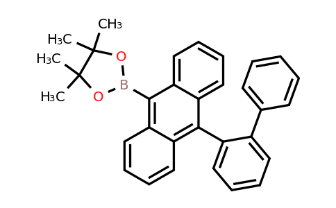 1184301-61-8 | 10-(2-Biphenyl)-9-anthracene borate pinacol ester - Moldb
