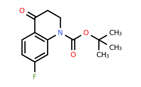 1211594-21-6 | tert-Butyl 7-fluoro-4-oxo-3,4-dihydroquinoline-1(2H)-carboxylate - Moldb