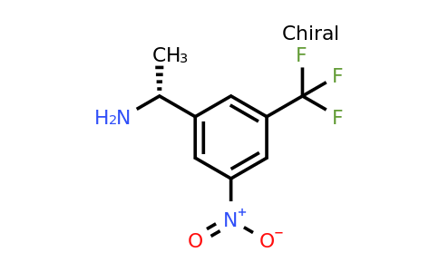 1213678-78-4 | (R)-1-(3-Nitro-5-(trifluoromethyl)phenyl)ethan-1-amine - Moldb