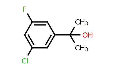 1379311-10-0 | 2-(3-Chloro-5-fluorophenyl)propan-2-ol - Moldb