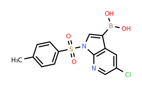 1417422-00-4 | [5-Chloro-1-(4-methylbenzenesulfonyl)-1H-pyrrolo[2,3-b]pyridin-3-yl]boronic acid ...