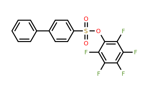 1420537-69-4 | Perfluorophenyl [1,1'-biphenyl]-4-sulfonate - Moldb