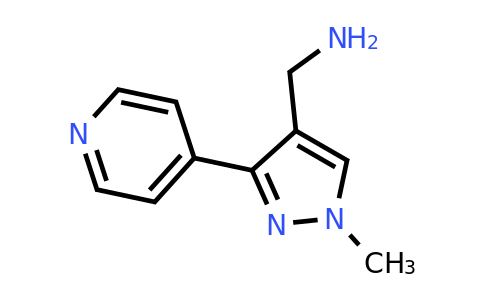 1517033-12-3 | (1-Methyl-3-(pyridin-4-yl)-1H-pyrazol-4-yl)methanamine - Moldb