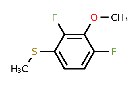 1823887-62-2 | (2,4-Difluoro-3-methoxyphenyl)(methyl)sulfane - Moldb