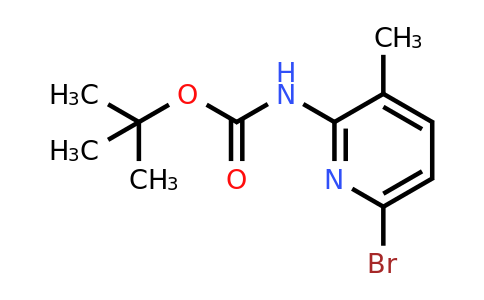 1824320-42-4 | tert-Butyl (6-bromo-3-methylpyridin-2-yl)carbamate - Moldb