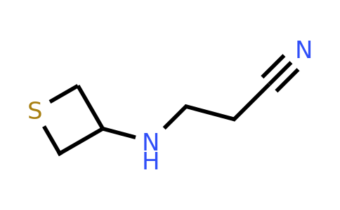 1865559-62-1 | 3-[(thietan-3-yl)amino]propanenitrile - Moldb