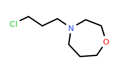 19344-61-7 | 4-(3-Chloropropyl)-1,4-oxazepane - Moldb