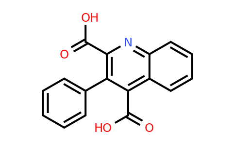 19585-90-1 | 3-Phenylquinoline-2,4-dicarboxylic acid - Moldb