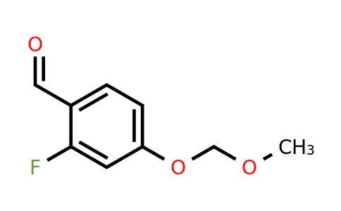 2025821-71-8 | 2-Fluoro-4-(methoxymethoxy)benzaldehyde - Moldb