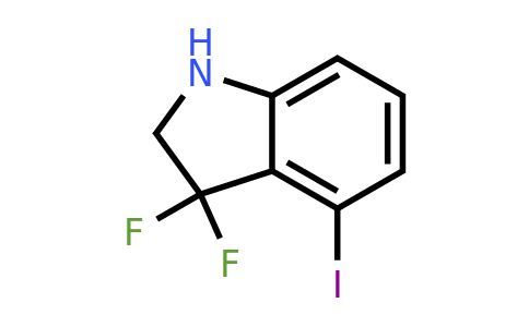 2169224-34-2 | 3,3-difluoro-4-iodo-2,3-dihydro-1H-indole - Moldb