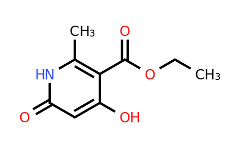 3950-10-5 | Ethyl 4-hydroxy-2-methyl-6-oxo-1,6-dihydropyridine-3-carboxylate - Moldb
