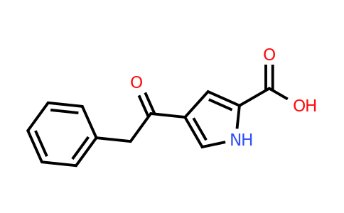 478249-37-5 | 4-(2-Phenylacetyl)-1H-pyrrole-2-carboxylic acid - Moldb