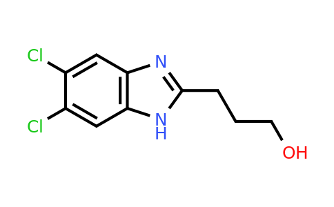 6478-83-7 | 3-(5,6-Dichloro-1H-benzo[d]imidazol-2-yl)propanol - Moldb