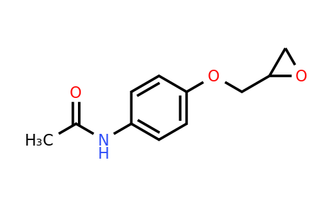 6597-75-7 | N-(4-(Oxiran-2-ylmethoxy)phenyl)acetamide - Moldb