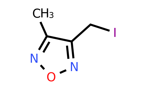 82812-80-4 | 3-(Iodomethyl)-4-methyl-1,2,5-oxadiazole - Moldb