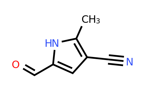 858448-84-7 | 5-Formyl-2-methyl-1H-pyrrole-3-carbonitrile - Moldb