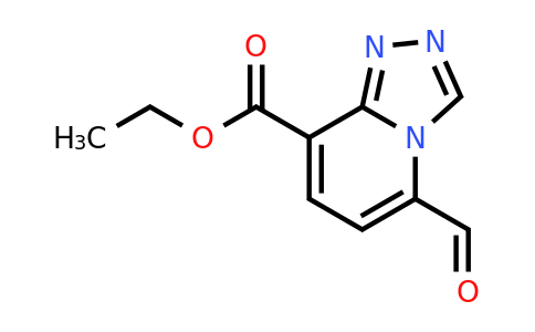 Ethyl 5-formyl-[1,2,4]triazolo[4,3-a]pyridine-8-carboxylate - Moldb
